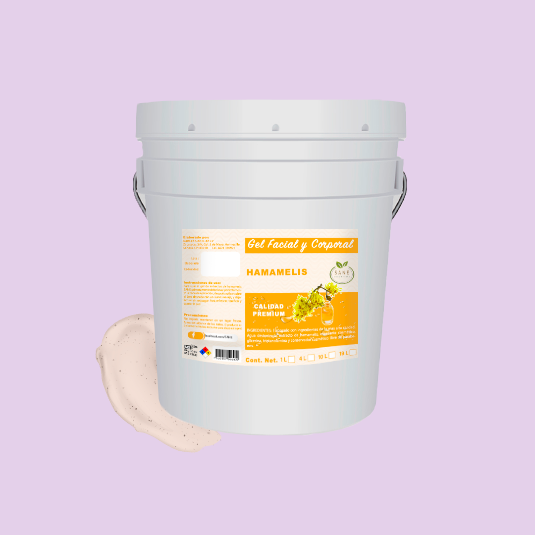 Gel Hidratante De Hamamelis 1 litro – Sane Essentials